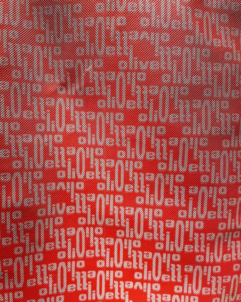 Rode Olivetti Lettera 25 werkende vintage typemachine rood met ...